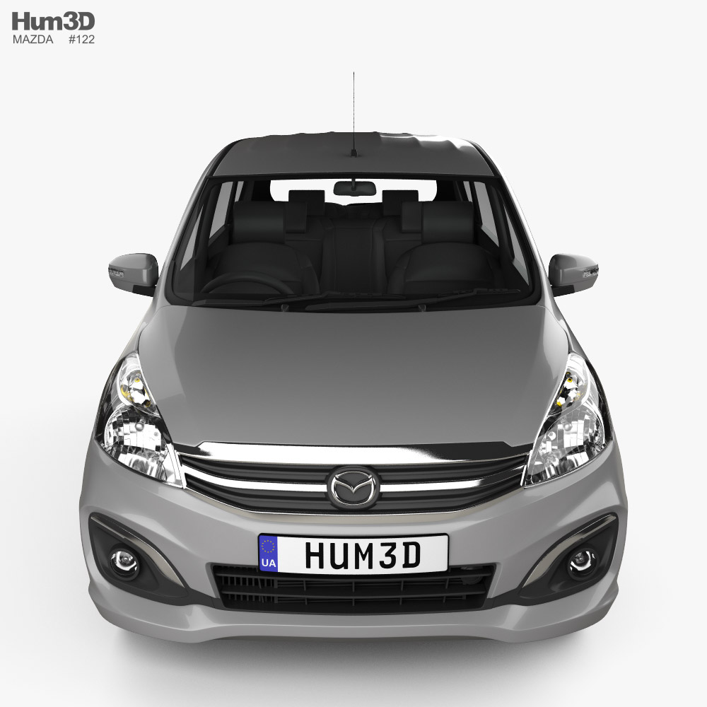 Mazda VX-1 2020 3D model - Download Van on 3DModels.org