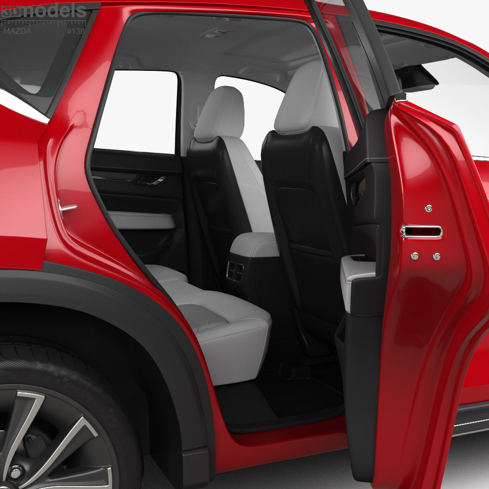 Mazda CX-5 with HQ interior and engine 2020 3D model - Download ...