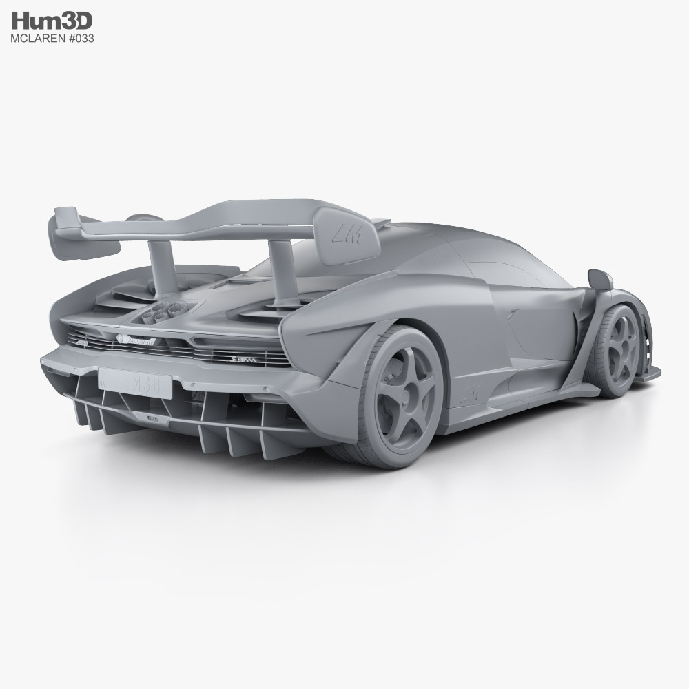 McLaren Senna LM 2024 Modelo 3D - Descargar Sports car activado ...