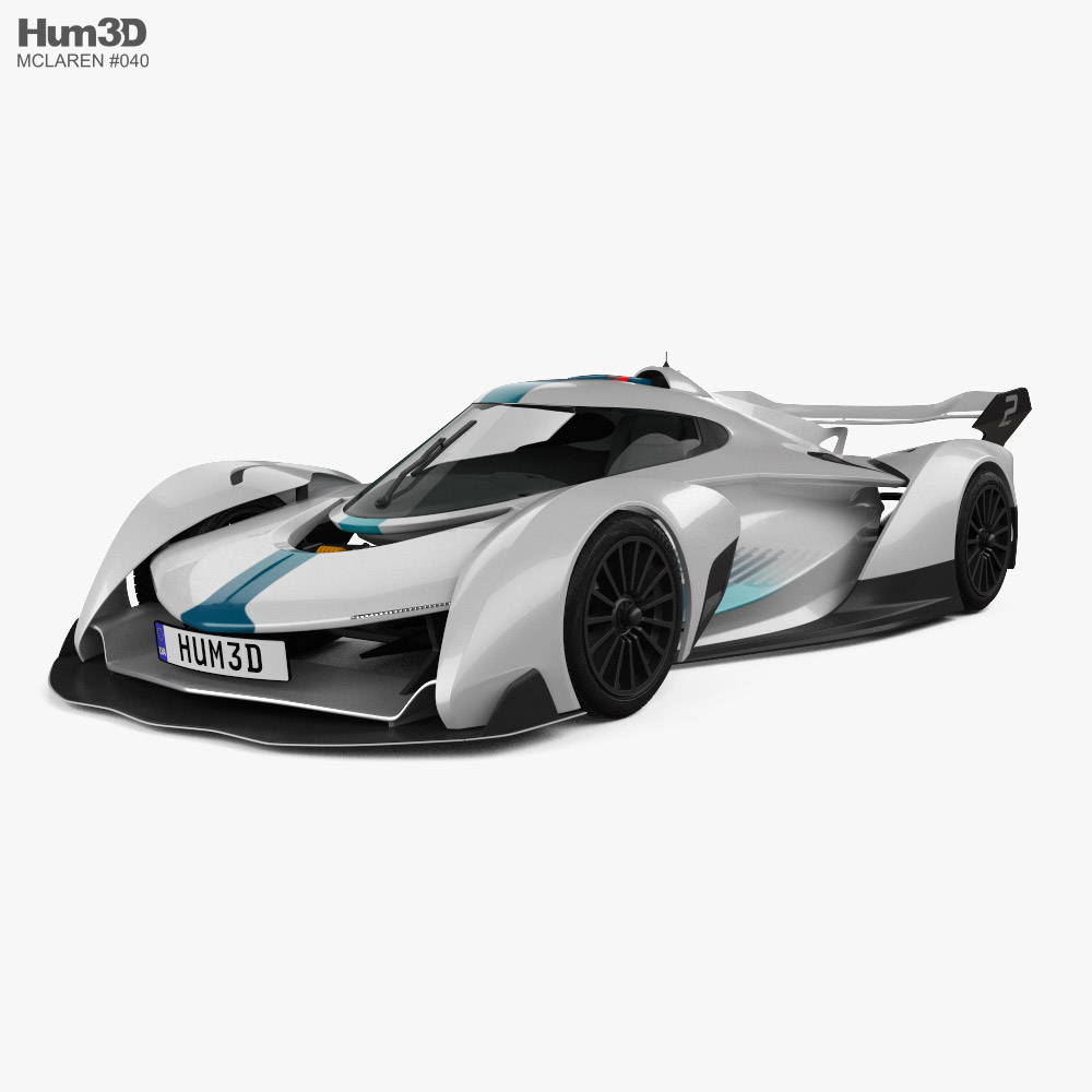 McLaren Solus GT 2025 3D model - Download Sports car on 3DModels.org