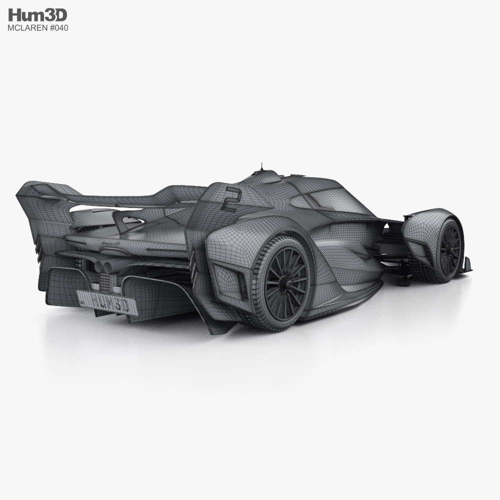 McLaren Solus GT 2025 3D model - Download Sports car on 3DModels.org