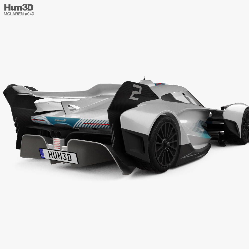McLaren Solus GT 2025 3D model - Download Sports car on 3DModels.org