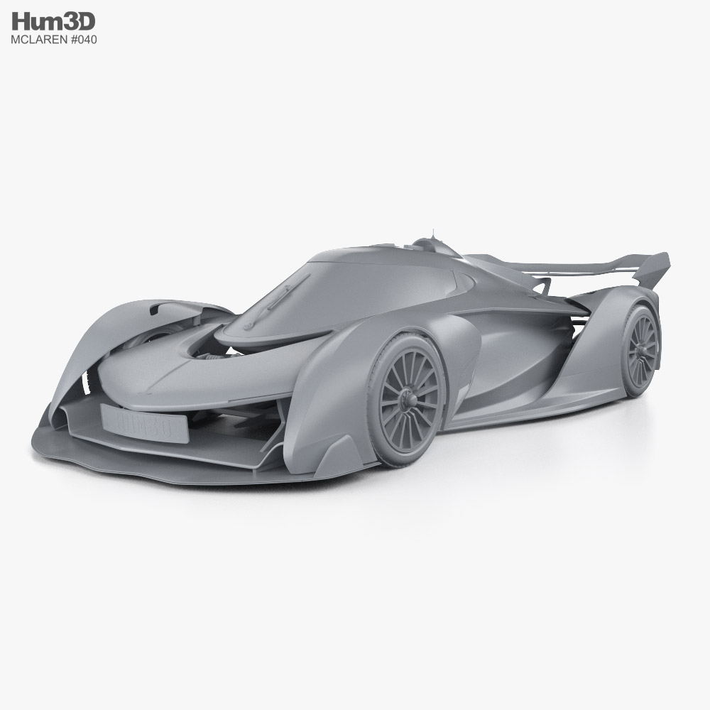 McLaren Solus GT 2025 3D model - Download Sports car on 3DModels.org
