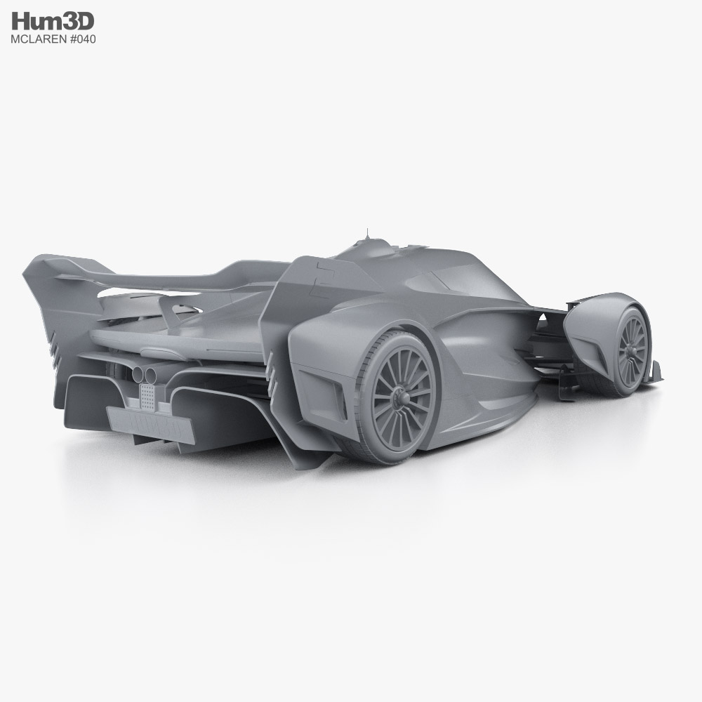 McLaren Solus GT 2025 3D model - Download Sports car on 3DModels.org