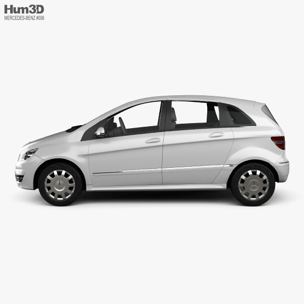Mercedes-Benz B-class 2013 3D model - Download Hatchback on 3DModels.org
