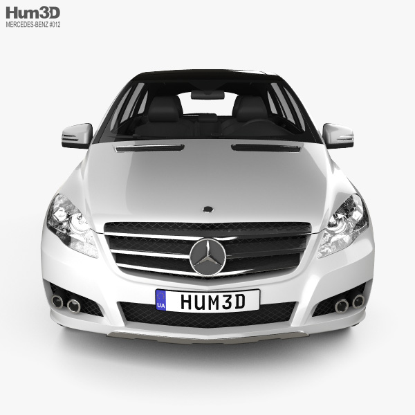 Mercedes-Benz R-Class 2013 3D model - Download Van on 3DModels.org