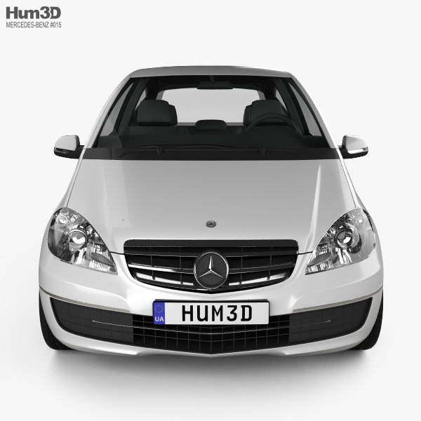 Mercedes-Benz A-class W169 Coupe 2012 3D model - Download Hatchback on ...