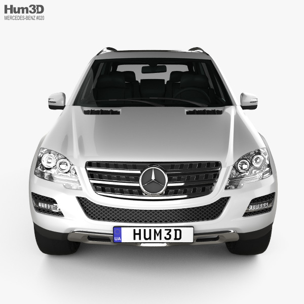 Mercedes-Benz ML-class 2011 3D model - Download Crossover SUV on ...