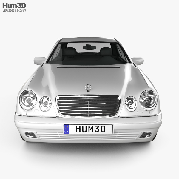 Mercedes-Benz E-class sedan (W210) 2003 3D model - Download Sedan on ...