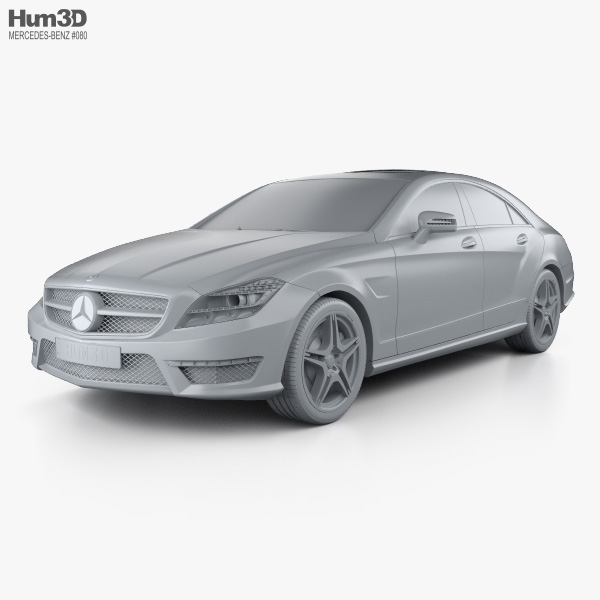 Mercedes-Benz CLS-class 63 AMG 2016 3D model - Download Sedan on ...