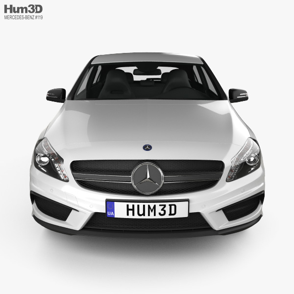 Mercedes-Benz A-class AMG 2016 3D model - Download Hatchback on ...