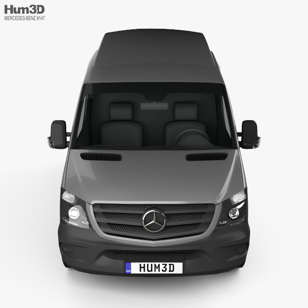 Mercedes-Benz Sprinter Panel Van LWB SHR 2016 3D model - Download Van ...
