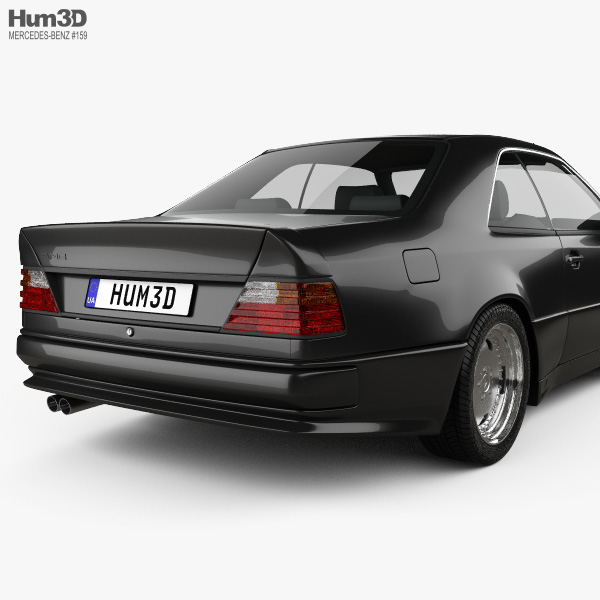 Model 3D Mercedes-Benz Clasa E AMG Widebody Coupe 1993 - Descarcă ...