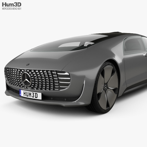 Mercedes-Benz F 015 2015 3D model - Download Sedan on 3DModels.org