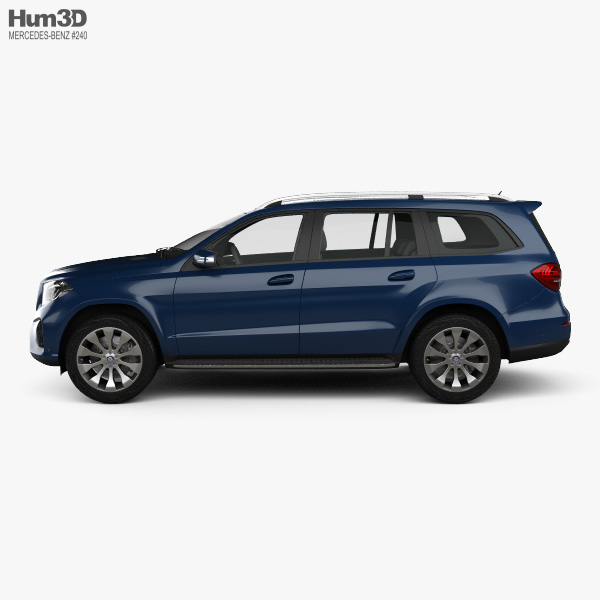 Mercedes-Benz GLS-class 2018 3D model - Download Crossover SUV on ...