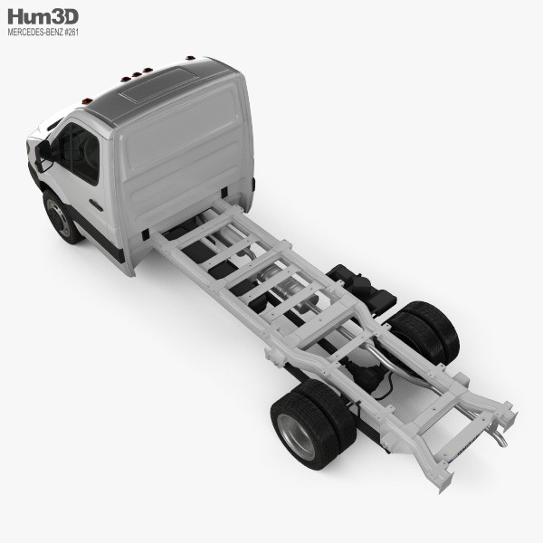 Mercedes-Benz Sprinter Single Cab Chassis LWB 2016 3D model - Download ...