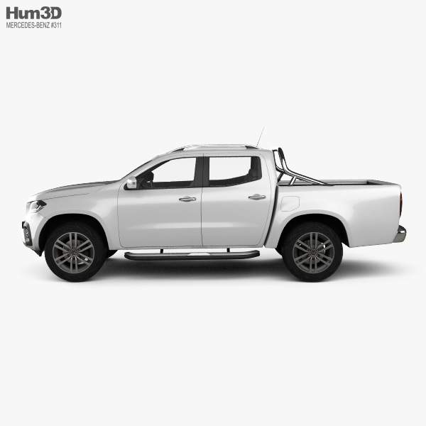 Mercedes-Benz X-Class Power 2020 3D model - Download Pickup on 3DModels.org