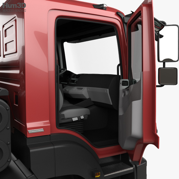 Mercedes-Benz Axor Tipper Truck with HQ interior 2011 3D model ...