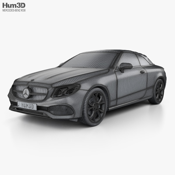 Mercedes-Benz E-class (A238) cabriolet 2019 3D model - Download Sports ...