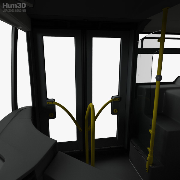 Mercedes-Benz CapaCity L 5 puertas Autobús con interior 2014 Modelo 3D ...