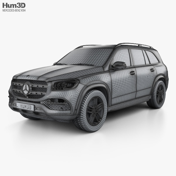 Mercedes-Benz GLS-class 2022 3D model - Download Crossover SUV on ...