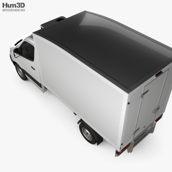 Mercedes-Benz Sprinter Delivery Van 2022 3D model - Download Van on ...