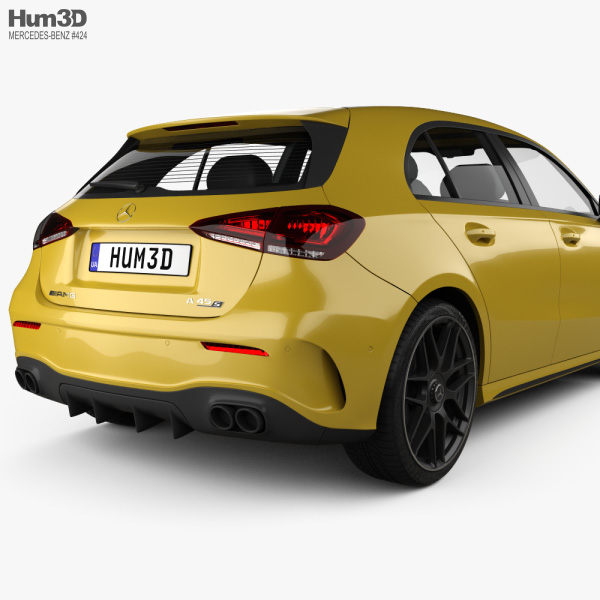 Mercedes-Benz A-class S AMG 2021 3D model - Download Sedan on 3DModels.org