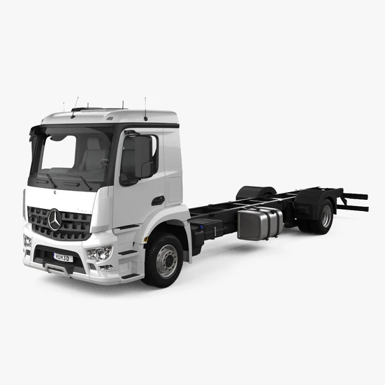Mercedes Actros 3D Models Download - 3DModels.org