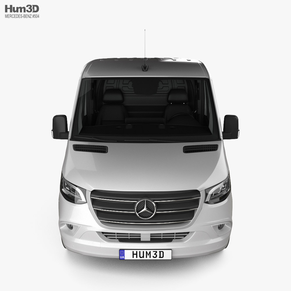 Mercedes-Benz Sprinter Carrinha L2H1 com interior 2022 Modelo 3D ...
