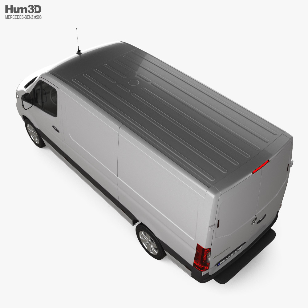 Mercedes-Benz Sprinter Fourgon L2H1 2022 Modèle 3D - Télécharger Van on ...