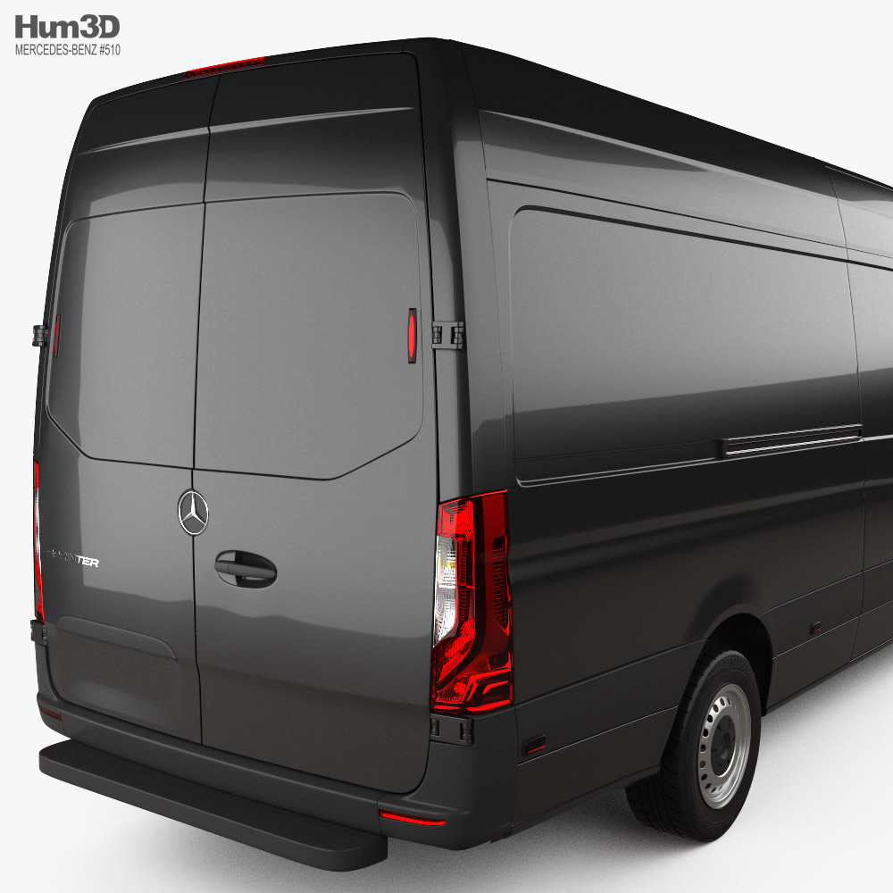 Mercedes-Benz Sprinter Panel Van L3H2 2022 3D model - Download Van on ...