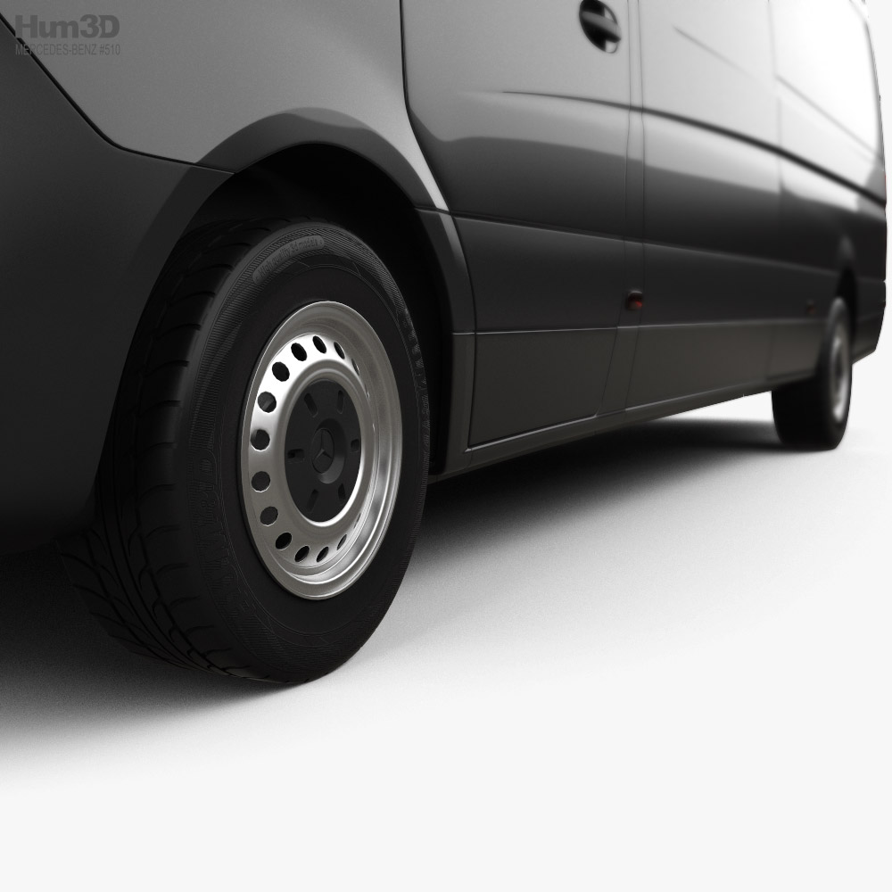Mercedes-Benz Sprinter Panel Van L3H2 2022 3D model - Download Van on ...