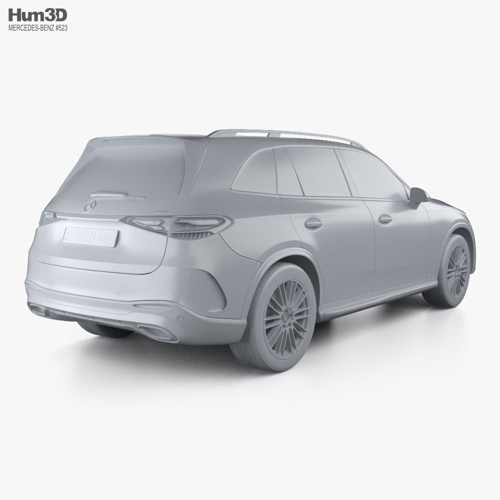 Mercedes-Benz GLC-class L AMG Line 2025 3D model - Download Crossover ...