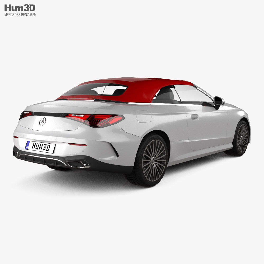 Mercedes-Benz CLE-class cabriolet AMG Line 2025 3D model - Download ...