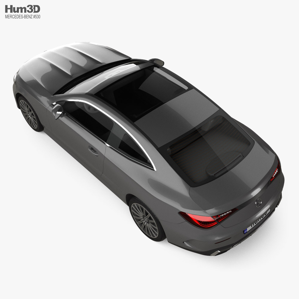 Mercedes-Benz CLE-class coupe AMG Line 2025 3D model - Download Sports ...