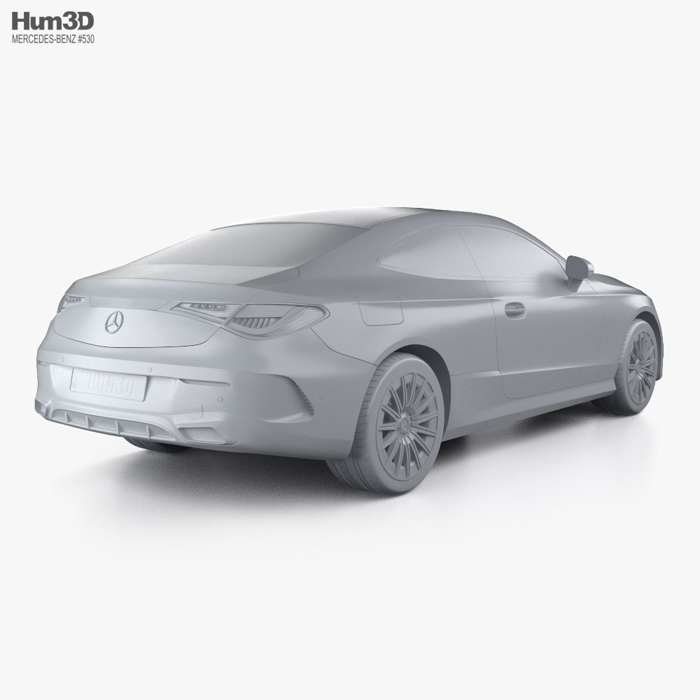 Mercedes-Benz CLE-class coupe AMG Line 2025 3D model - Download Sports ...