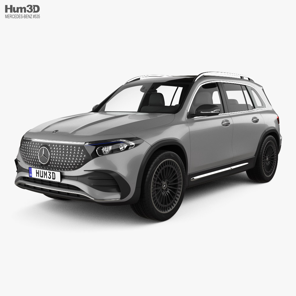 Model 3D Mercedes-Benz EQB AMG Line 2025 - Descarcă Crossover SUV pe ...