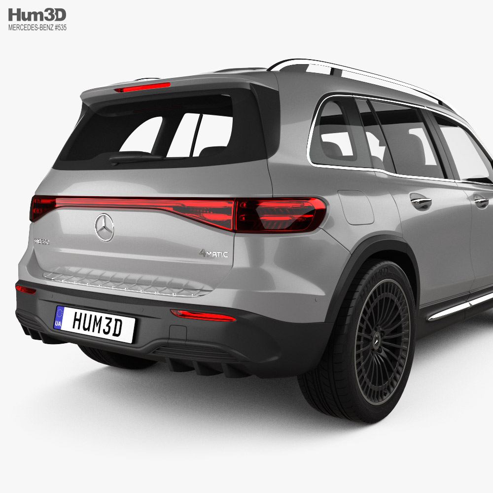 Model 3D Mercedes-Benz EQB AMG Line 2025 - Descarcă Crossover SUV pe ...