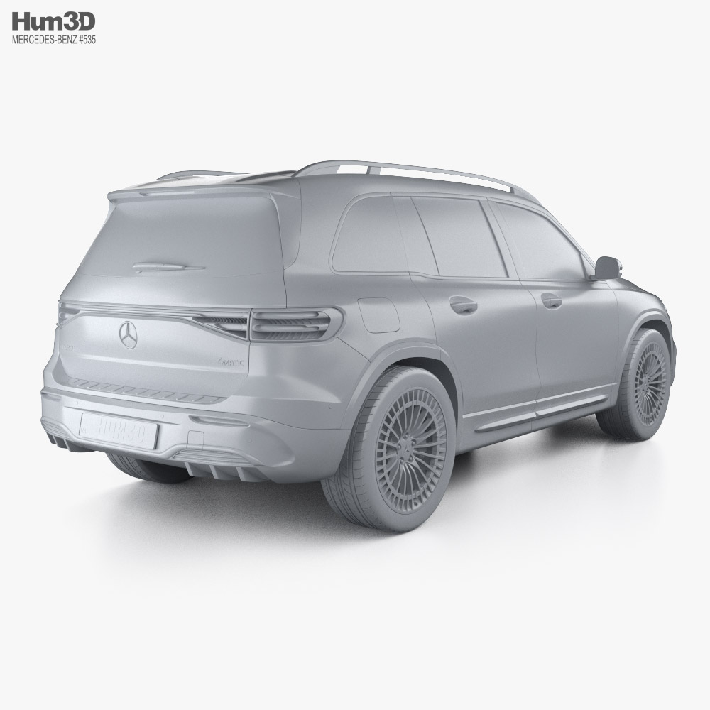 Model 3D Mercedes-Benz EQB AMG Line 2025 - Descarcă Crossover SUV pe ...