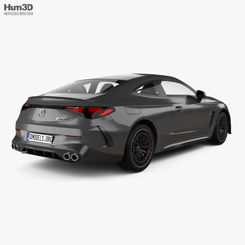 Mercedes-Benz CLE-class coupe AMG 2025 3D model - Download Sports car ...