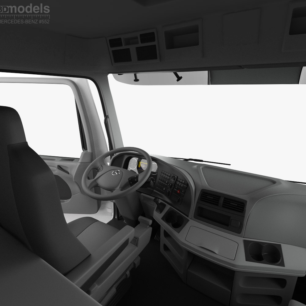 Mercedes Actros Truck Interior
