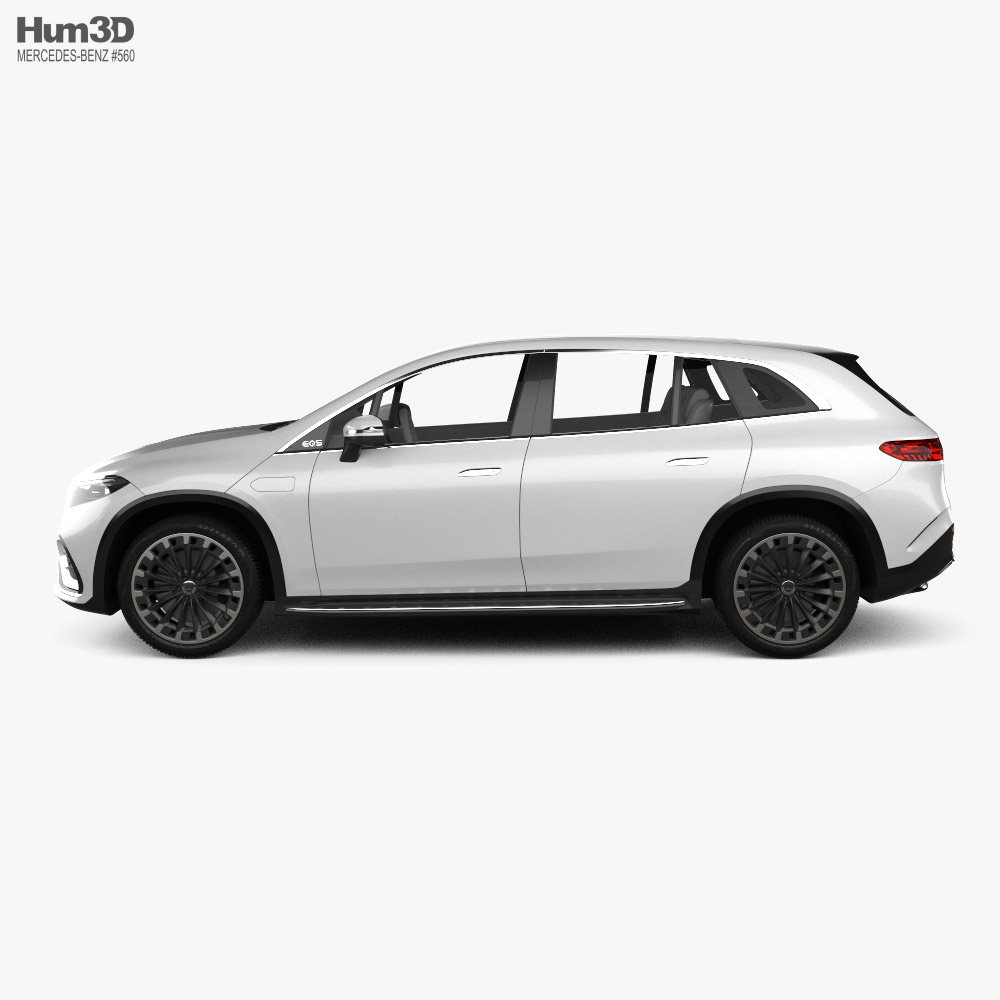 Mercedes-Benz EQS SUV AMG Line 2025 3D model - Download Crossover SUV ...