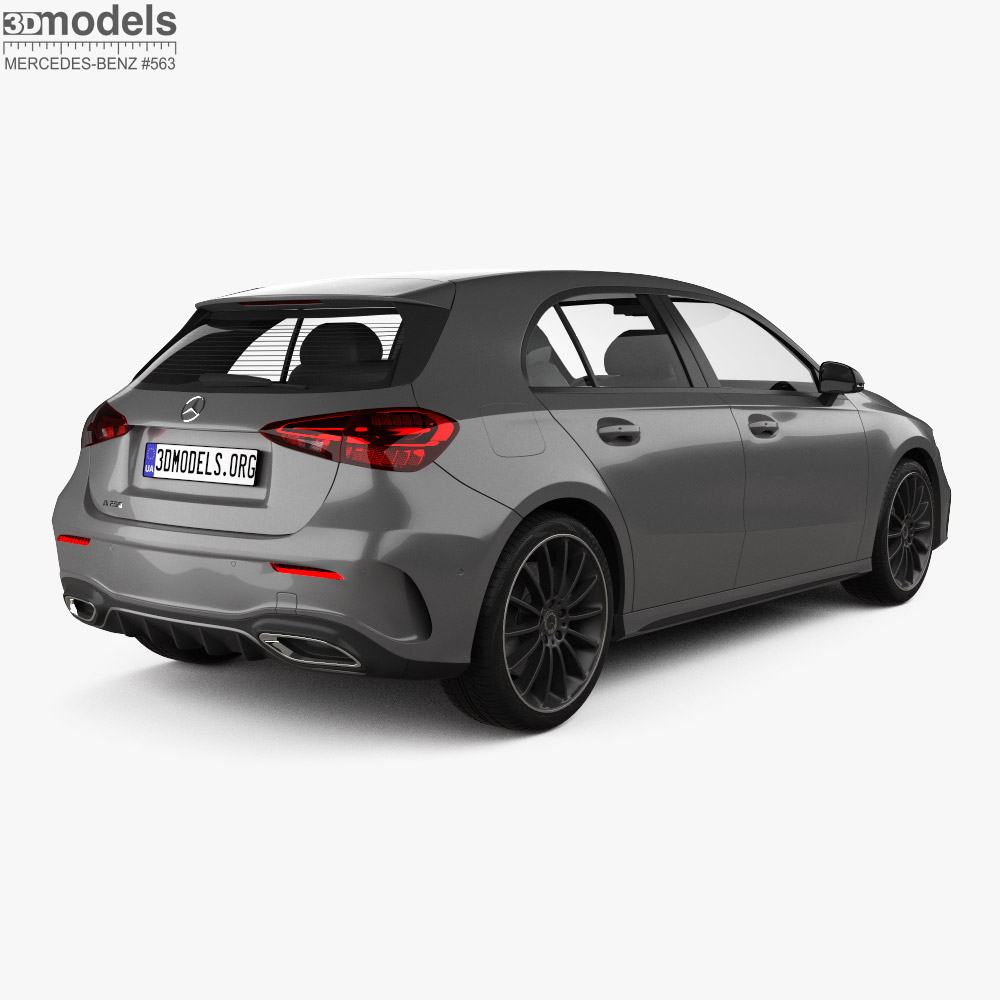 Mercedes-Benz Clase A E AMG Line 2025 Modelo 3D - Descargar Hatchback ...