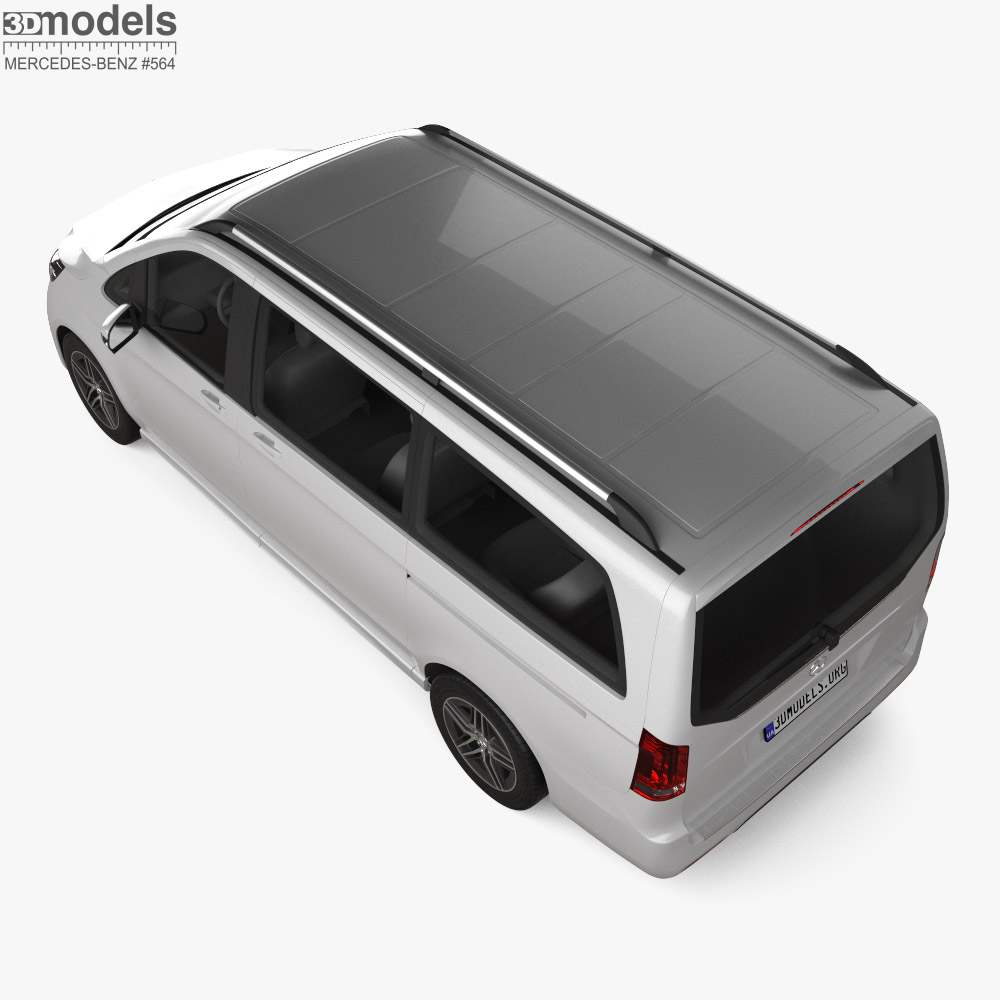 Mercedes-Benz Classe V AMG Line 2025 Modèle 3D - Télécharger Van activé ...