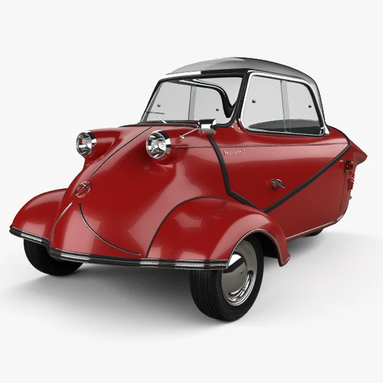 3 wheel car 3D Models Download - 3DModels.org