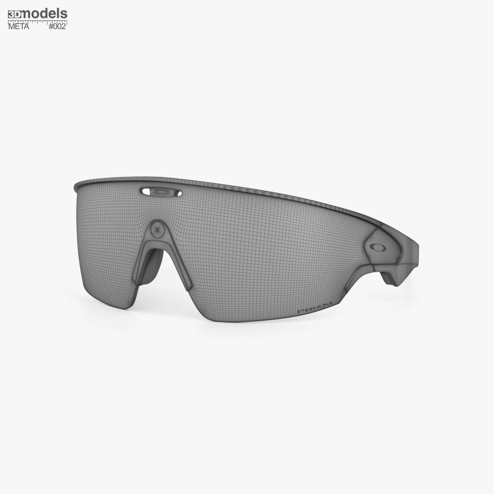 Oakley Meta Vanguard AI Glasses 3D model - Download Electronic ...