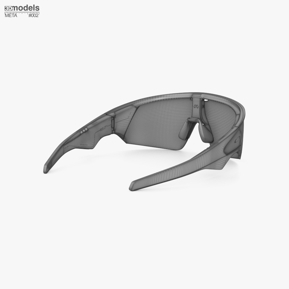 Oakley Meta Vanguard AI Glasses 3D model - Download Electronic ...