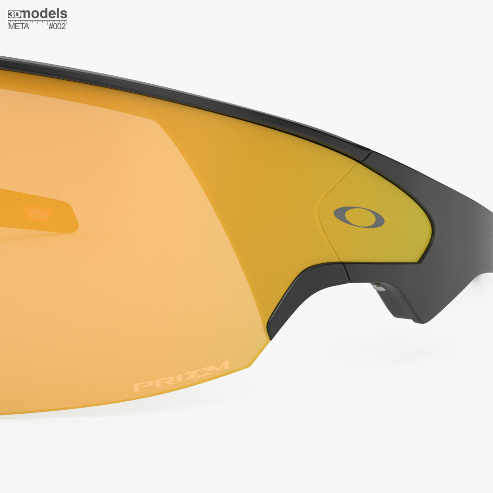 Oakley Meta Vanguard AI Glasses 3D model - Download Electronic ...