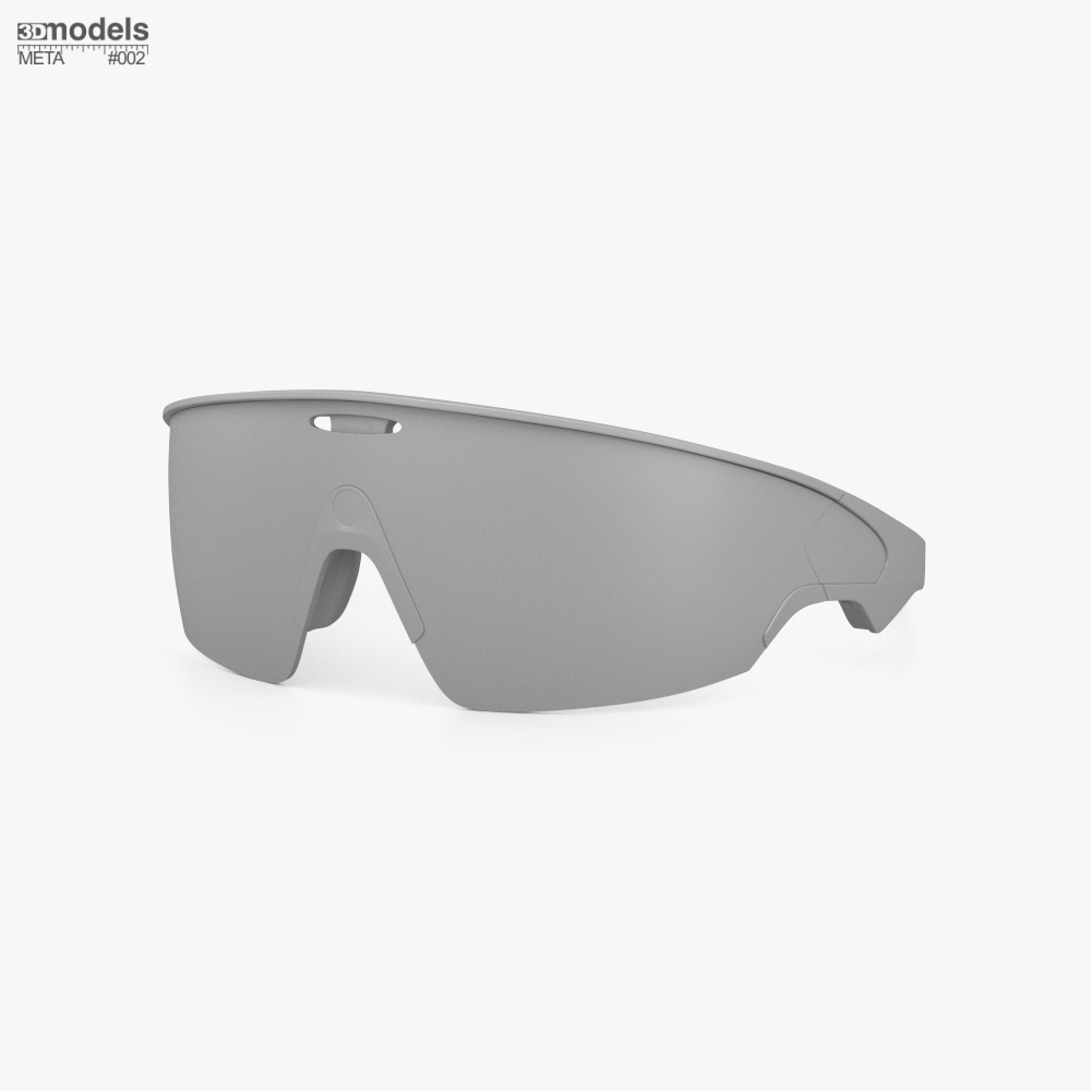 Oakley Meta Vanguard AI Glasses 3D model - Download Electronic ...