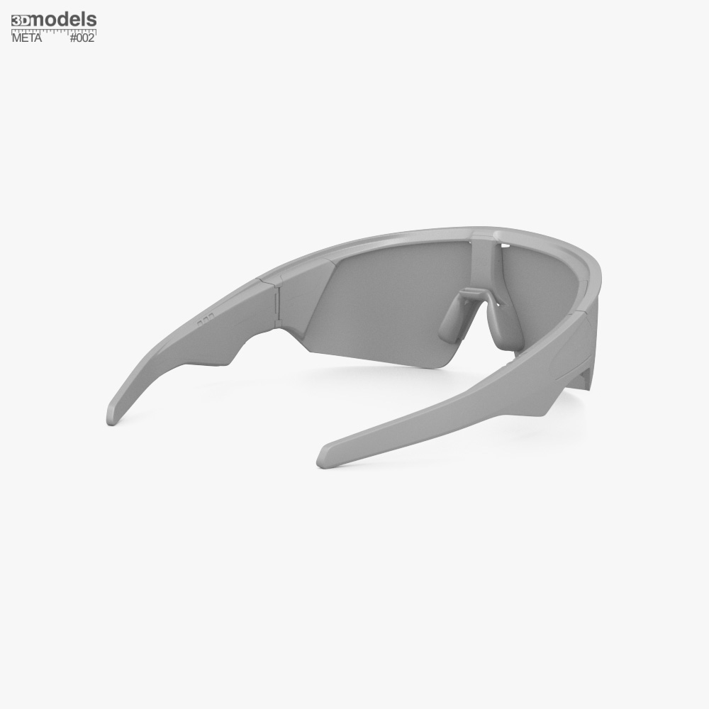 Oakley Meta Vanguard AI Glasses 3D model - Download Electronic ...